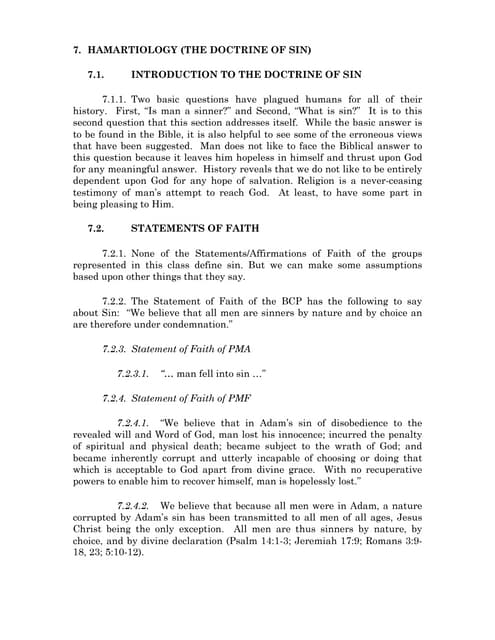 BCP Statement of Faith English | PDF | Christianity | Religion ...