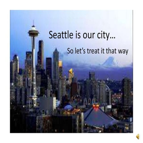 Homelessness in Seattle | PDF
