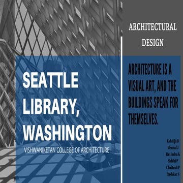Seattle library, washington | PDF