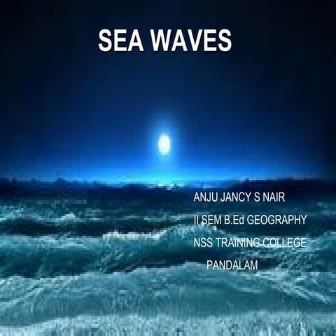 Sea waves | PPT