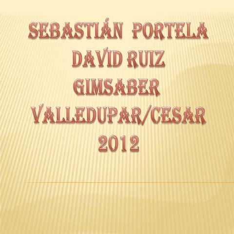 Sebastian presentacion 1 | PPTX