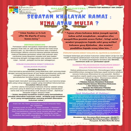 Sebatan Khalayak Ramai Hina atau Mulia | PDF
