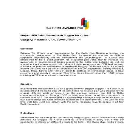 Seb international | PDF