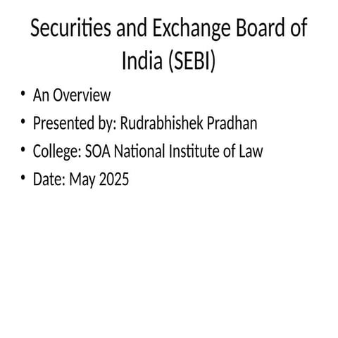 SEBI_Presentation_Rudrabhishek_Pradhan.pptx