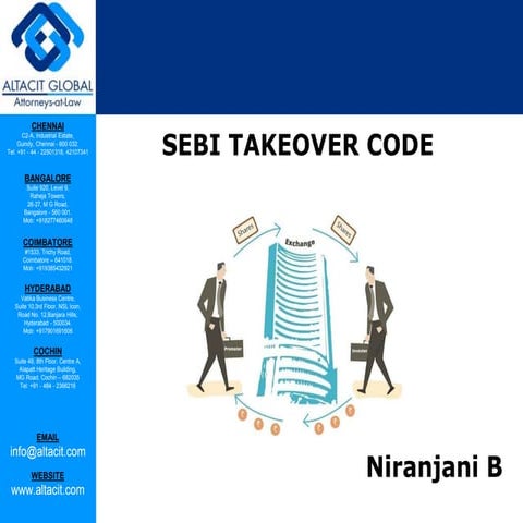 SEBI Takeover Code | PPTX
