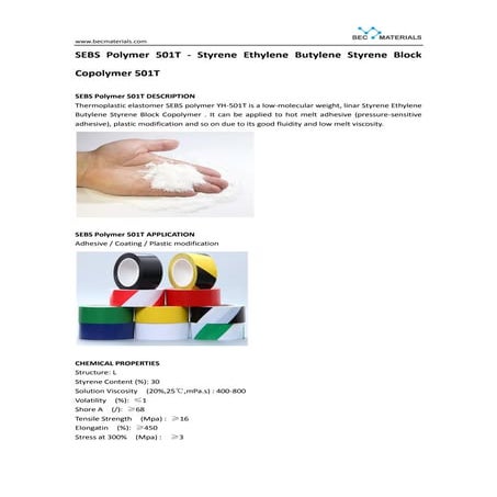 SEBS Polymer 501T | PDF