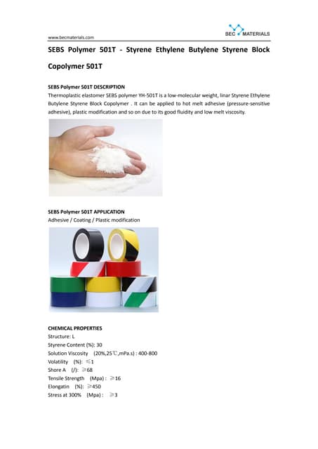 Sebs polymer 507 | PDF