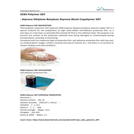 Sebs polymer 507 | PDF