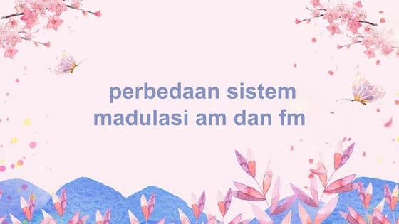 Presentasi Radio FM | PPTX