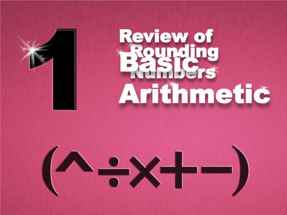 Rounding Decimal Numbers | PPTX
