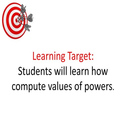Sec. 1.3 power and exponents | PPTX