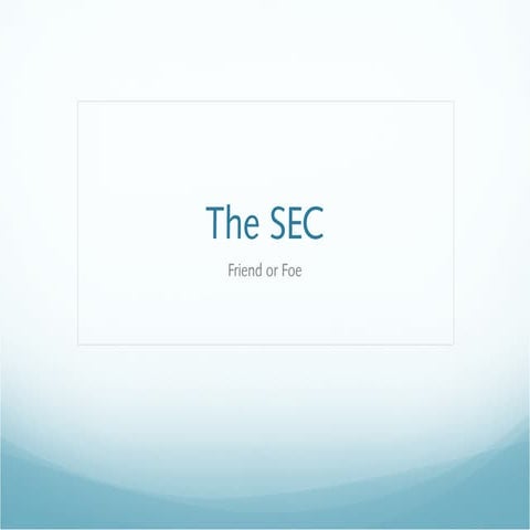 Sec friend or foe | PPT