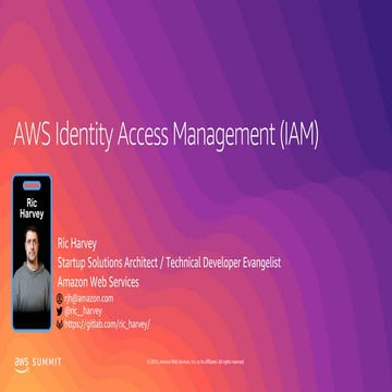 AWS Identity Access Management | PDF | Cloud Computing | Internet