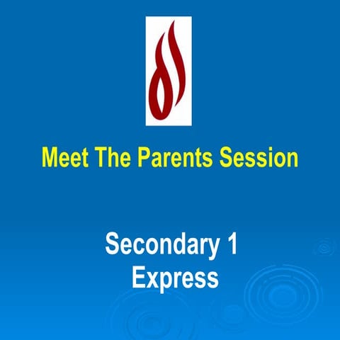 2011 Meet the Parents Session - 1EXP (Year End) | PPT