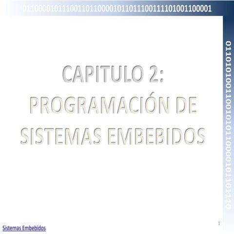 ⭐⭐⭐⭐⭐ SISTEMAS EMBEBIDOS, CAPÍTULO 2 | PDF