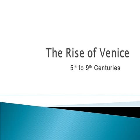 Sec4 express chapter3_the rise of venice_part i&ii.ppt(slideshare) | PPT