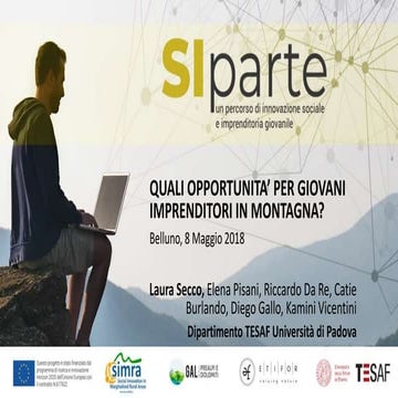 TESAF, Università di Padova | SIparte! Un percorso di innovazione ...