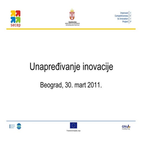 Secep icip workshop 2 innovate | PDF