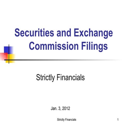 SEC Filings by Jimmy Gentry | PPT