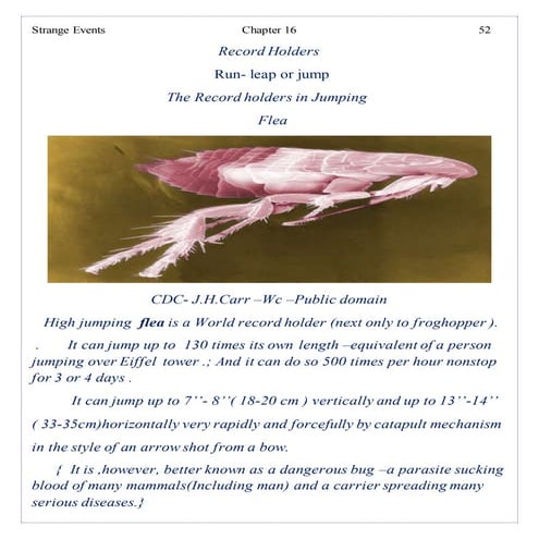 Strange events in Bio World chapter 16 Record holders 52 | PDF | Free ...