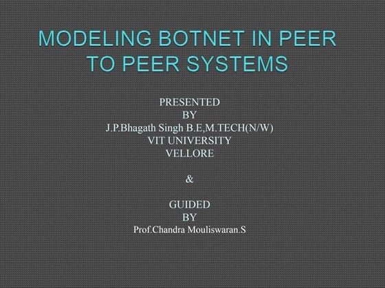 Botnet Detection By Imitation Method Pdf 3144