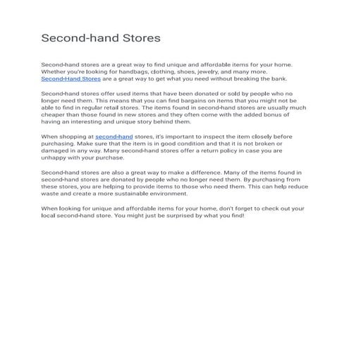 Second-hand Stores.pdf