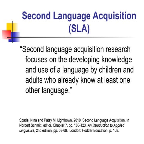 Second language acquisition-linguistic.ppt