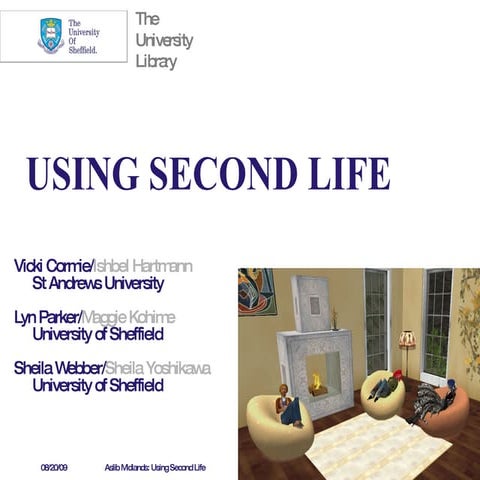 Second Life Aslib Midlands | PPT