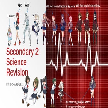 Secondary 2 science revision | PPTX