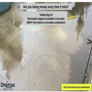 Does Your Secondary Containment Stormwater Look Like This? | PPTX