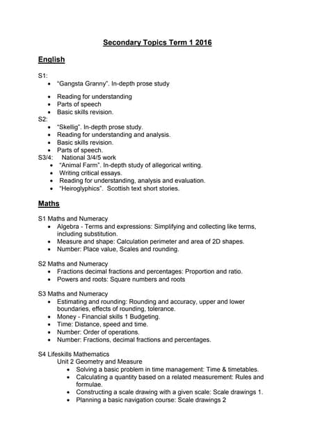 Parent council letter | PDF