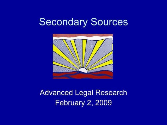 Reference in Legal Research | PPTX