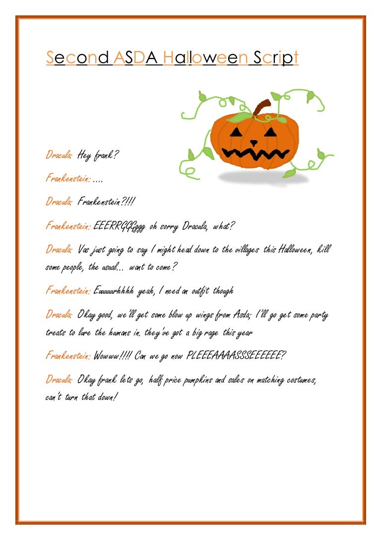 Free printable halloween play scripts - dsaearrow