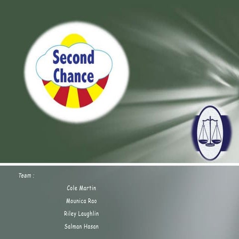 Second chancepresentation | PPT