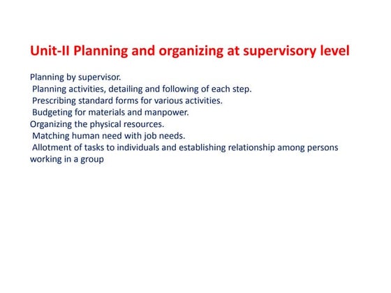 Planning tools and techniques | PPTX