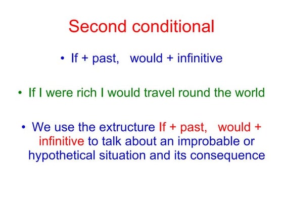 Second conditional final project1 | PPT