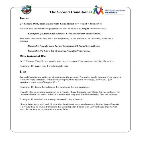 Second conditional | DOCX