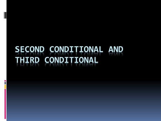 2nd conditional | PPT