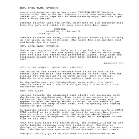 Second draft script | PDF