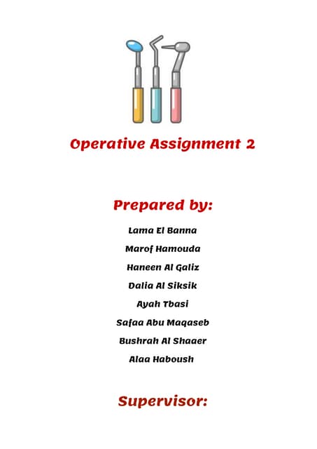 Class II cavity preparation | PPT