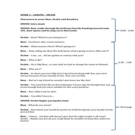 Secondformatscript | DOCX