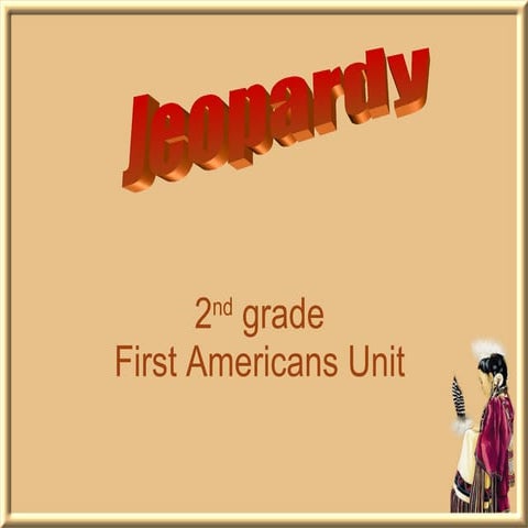 Second Grade Jepordy | PPT