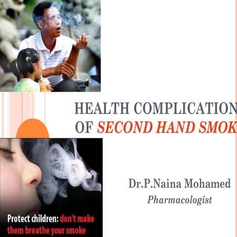 Second hand smoke | PPT