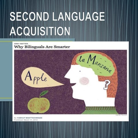 Second language acquisition | PPT