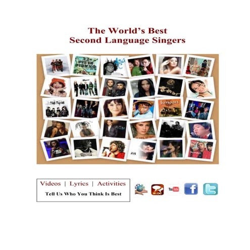 Second language singers songbook | PDF