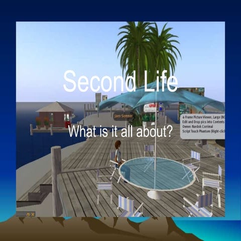 Second life presentation_used_with_students | PPT