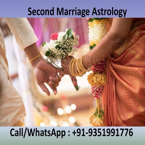 Second marriage astrology | PPTX