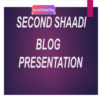 Second Marriage Stigma- How Second Shaadi Matrimony is Changing Indian ...