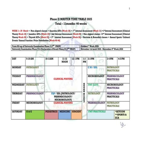 Second year MBBS class Schedule 2025-26.pdf