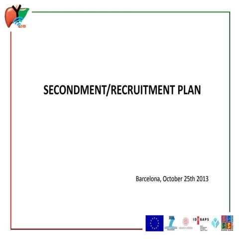 CLEVER - Secondment recruiment plan WP6 | PPTX